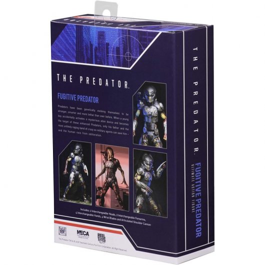 Neca Predator 2018 Ultimate Fugitive Predator Figura 18 cm ...