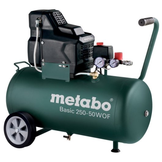 Metabo BASIC 250-50 W OF Compresor 1.5kW/2HP 50L Caudal Entregado 100 L ...