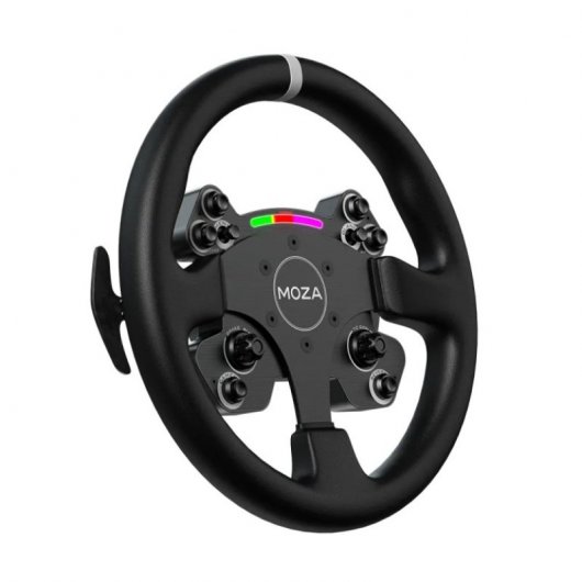 Moza CS V2 Volante para PC Negro Compatible con Moza R5/R9 V1/R9 V2/R16 ...