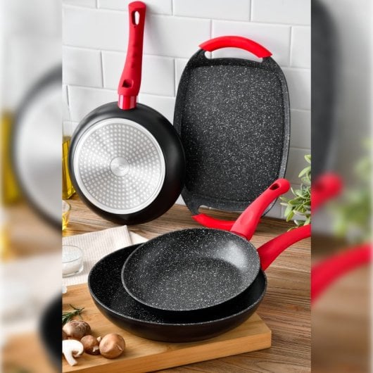 San Ignacio Sartén Wok Toledo 26cm de Aluminio Forjado Apto Inducción ...