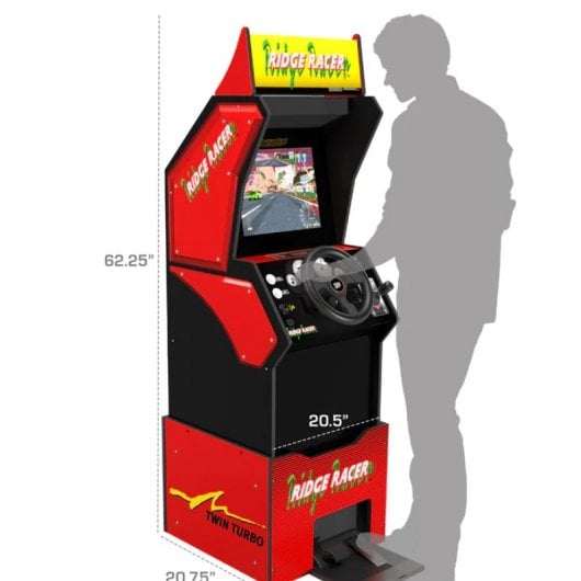 Machine d'arcade Arcade1Up Ridge Racer | PcComponentes.fr