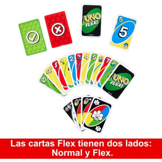 Mattel Uno Flex Juego de Cartas | PcComponentes.com