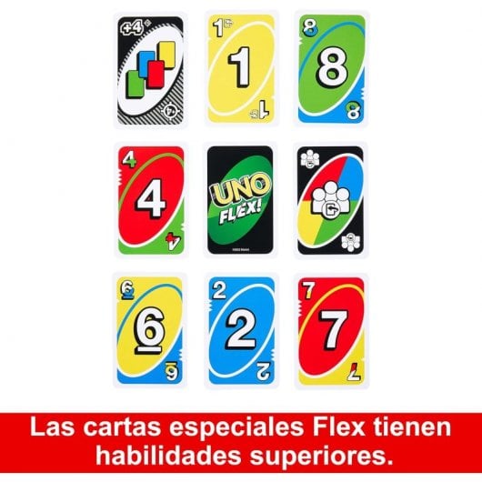 Mattel Uno Flex Juego de Cartas | PcComponentes.com