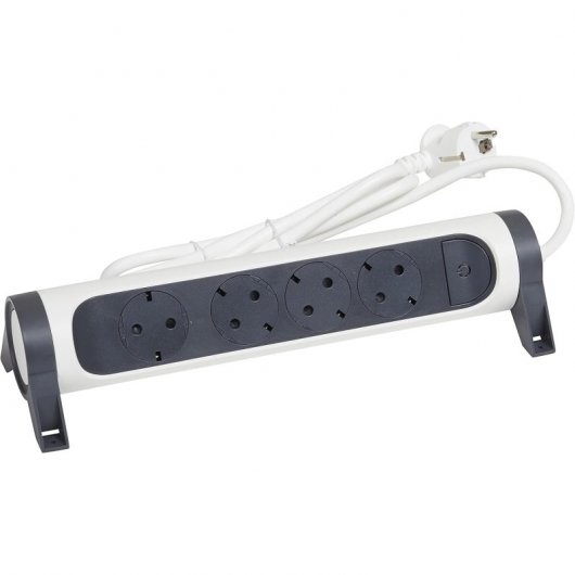 Legrand Regleta con Protección 4x Schuko 2P+T/USB-A/USB-C 1.5m Blanca ...