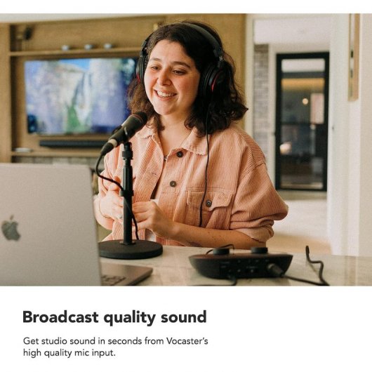 Focusrite Vocaster One Studio Interface de Audio | PcComponentes.com