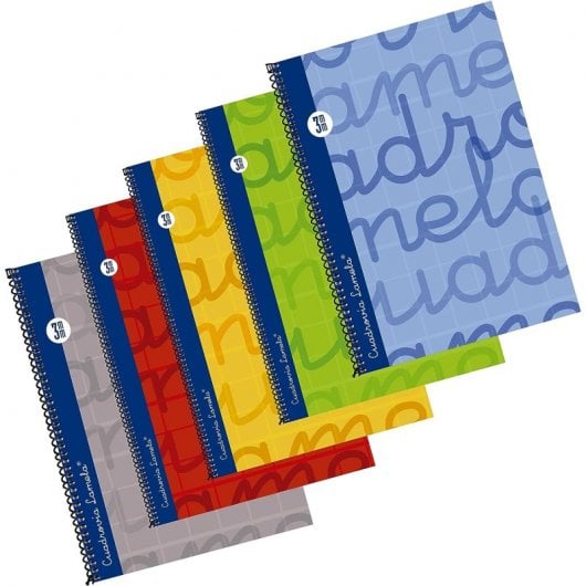 Lamela Cahiers à Spirale 3mm DIN A4 80 Feuilles 5 Unités | PcComponentes.fr