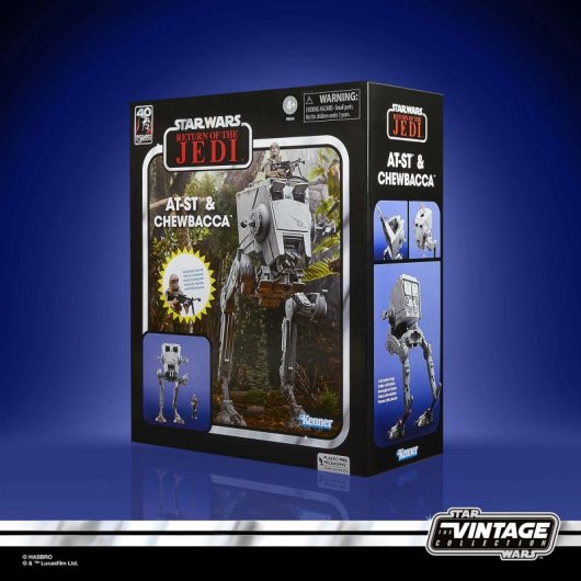 Hasbro Figura Star Wars La Colección Vintage Caminante At-st Y ...