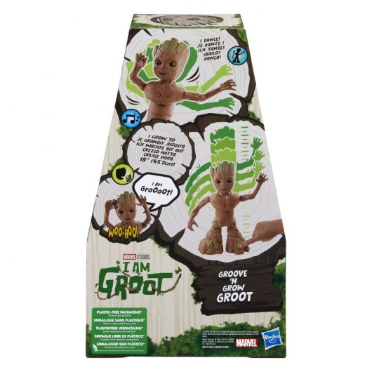 Hasbro Marvel Studios Eu sou Groot Groove 'n Grow Groot Figura ...