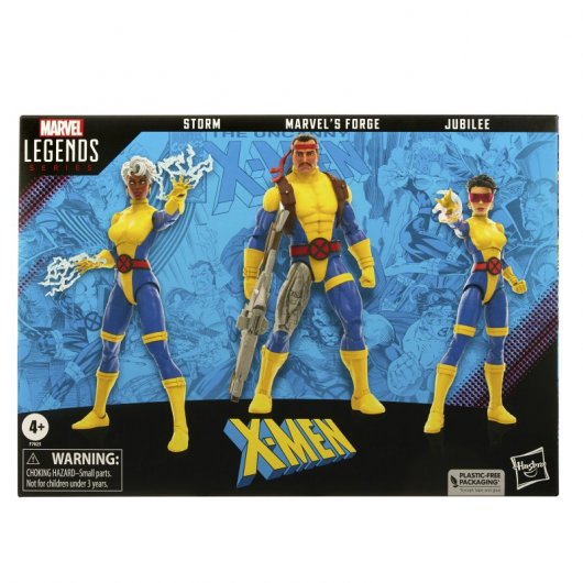 Hasbro Figuras Marvel Legends X-Men Series Forge, Tormenta Y Jubilee ...