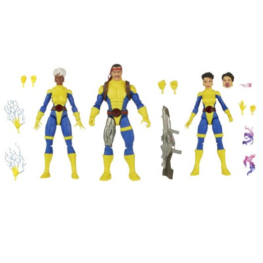 Hasbro Figuras Marvel Legends X-Men Series Forge, Tormenta Y Jubilee ...