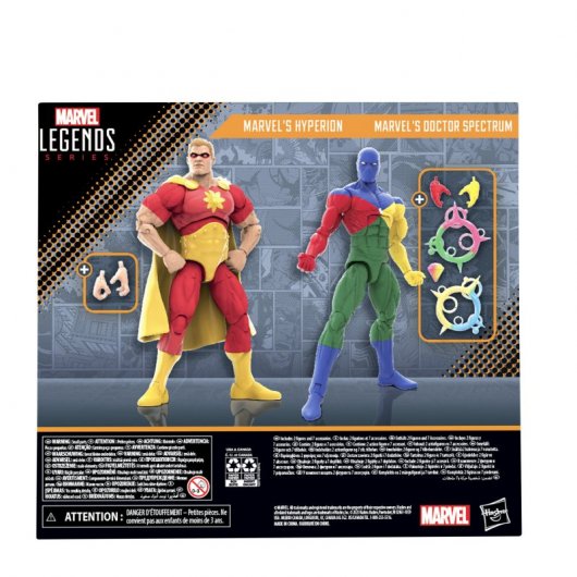 Hasbro Figura Marvel Legends Series Hyperion Y Doctor Spectrum del ...