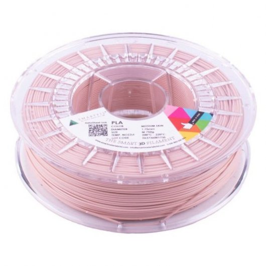 Smartfil PLA Skin Filamento 3D Tono Color Piel 1.75mm 750g Medium Skin ...