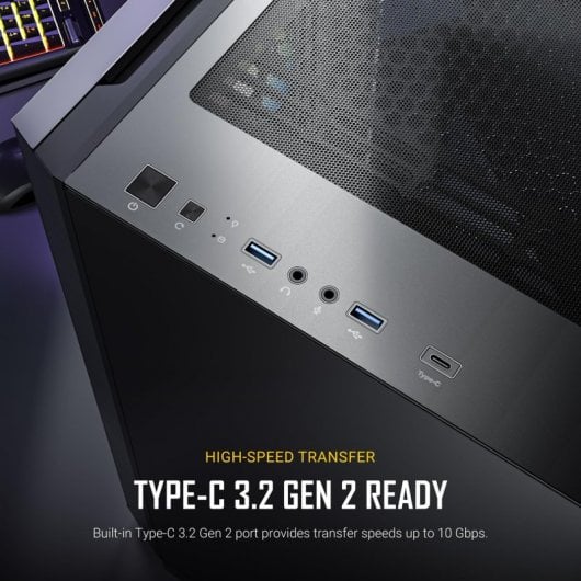 Antec Performance Series P20C ARGB Mid Tower Vidro Temperado USB-C ...