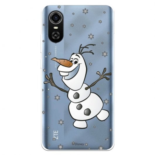 Funda Para Zte Blade A31 Plus Oficial De Disney Olaf Transparente ...