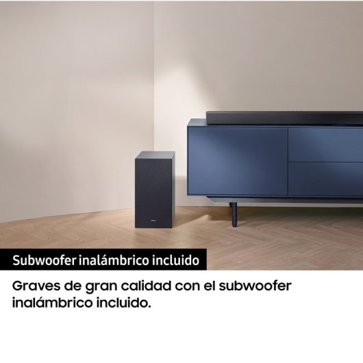Samsung HW-C430 Barra de Sonido con Subwoofer Inalámbrico 2.1 Canales ...