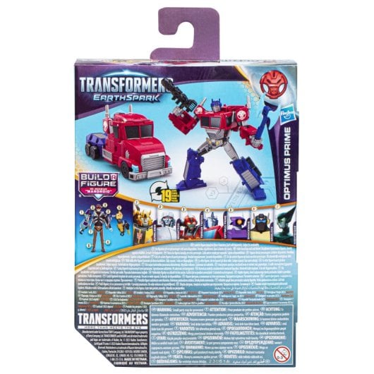 Hasbro Original Transformers Earthspark Figura Optimus Prime Deluxe ...