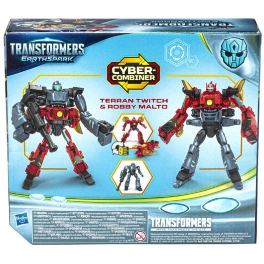 Hasbro Original Transformers Earthspark Cyber-combiner Figura Terran ...