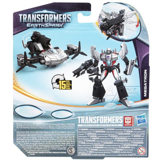 Hasbro Original Transformers Earthspark Figura Megatron Warrior Class ...