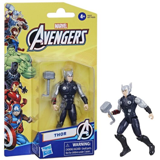 Hasbro Original Marvel Avengers Epic Hero Series Figura Thor ...