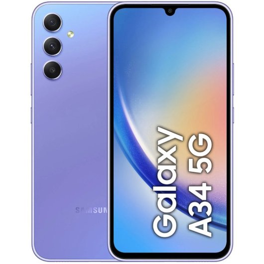 Samsung Galaxy A34 5G 8/256 GB Violeta Libre | PcComponentes.com