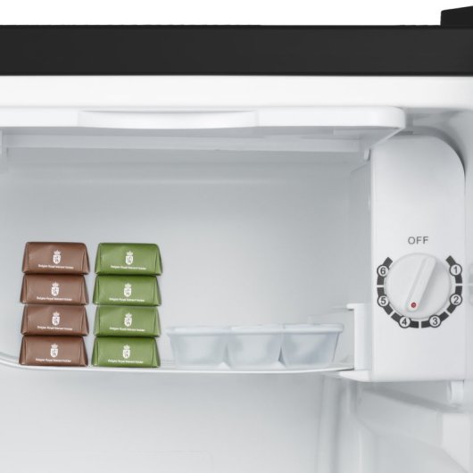 H.koenig FGX470 Mini Nevera Compacta con Puerta Reversible, Termostato ...