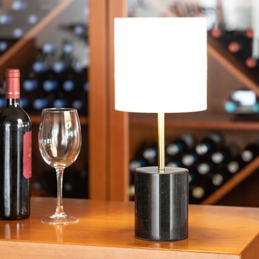 Efectoled Lámpara De Mesa Mármol Craudy Blanco | PcComponentes.com