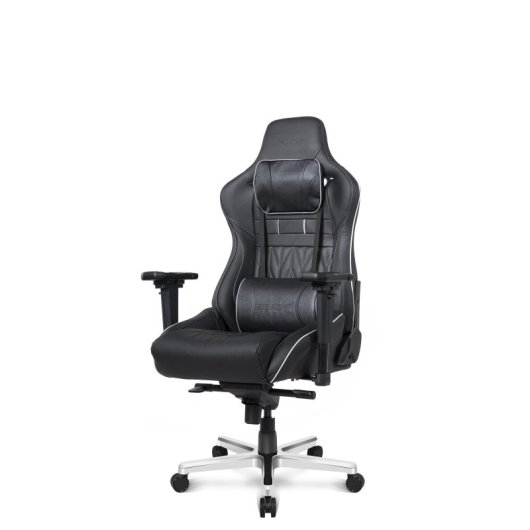 AKRacing PRO Deluxe Silla Gaming con Asiento Acolchado Tapizado Negro ...