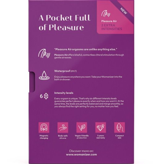 Womanizer Starlet 3 Estimulador Clítoris Violeta | PcComponentes.com