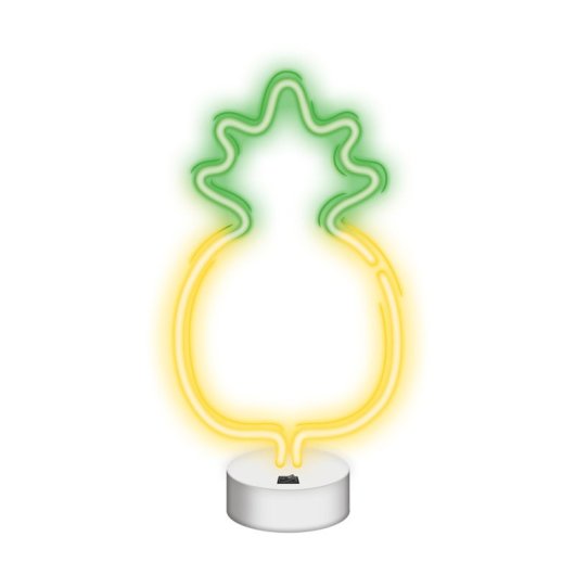 Forever Neon Led Sur Pied Ananas Jaune Vert | PcComponentes.fr
