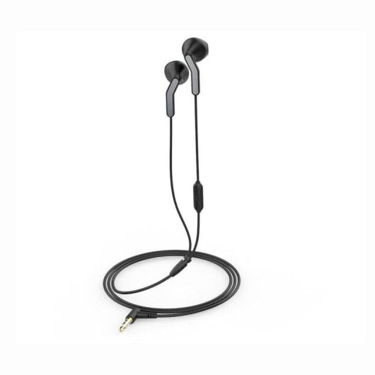 Auriculares Muvit E56 com fio Jack 3.5 mm com microfone pretos ...