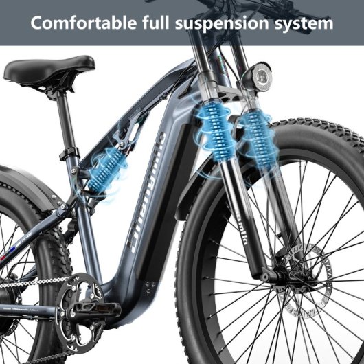 Shengmilo MX05 Bicicleta Eléctrica con Doble Suspensión 90km de ...