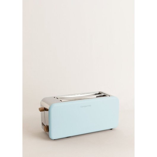 Create Toast Retro Tostadora Diseño Retro 2 Ranuras XL 1500W Azul ...
