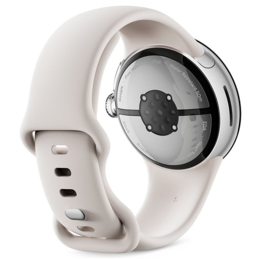 Google Pixel Watch 2 Reloj Smartwatch con Caja de Aluminio Plata Pulida ...