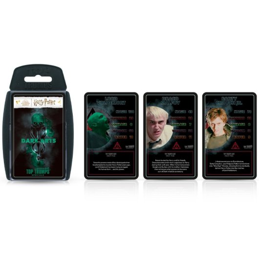 Juego de mesa Winning Moves Harry Potter Dark Magic Top Trumps cartas ...