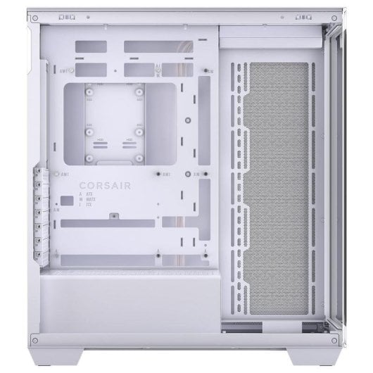 Boîtiers PC Boîtier Corsair 3500X Blanc Micro ATX double verre trempé ...