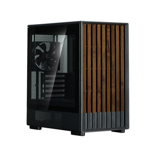 PC Case Case Zalman P10 Namu Black Mini Tower vetro temperato USB-C ...