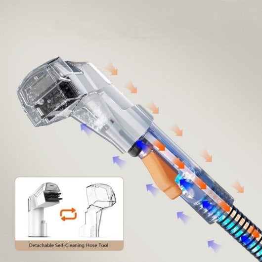 Aspirador de Estofados Teendow C5 0,45kW Com Fio Preto | PcComponentes.pt