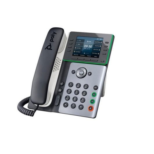 Telefone IP HP Poly Edge E300 8 linhas IPS 3.5" PoE NFC Preto ...