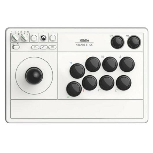 Joystick 8Bitdo Arcade Stick inalámbrico y alámbrico para PC y Xbox ...