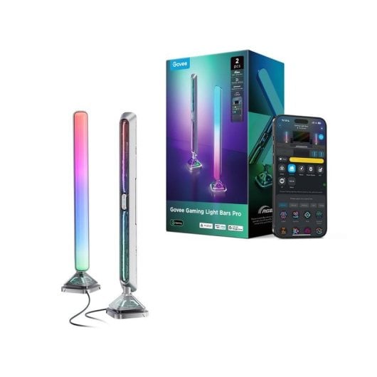 Lampe murale intelligente Govee Gaming Light Bars Pro Wi-Fi Bluetooth ...