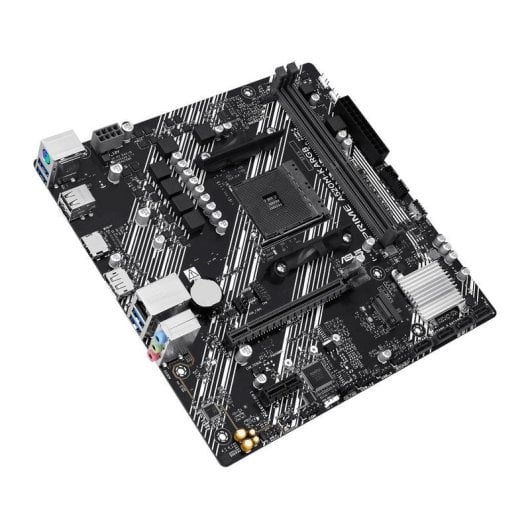 Carte mère ASUS PRIME A520M-K ARGB AMD A520 AM4 DDR4 Micro ATX Gigabit ...