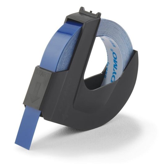 Cinta Etiquetas Autoadhesivas DYMO 9 mm x 3 m Azul Desmontable ...