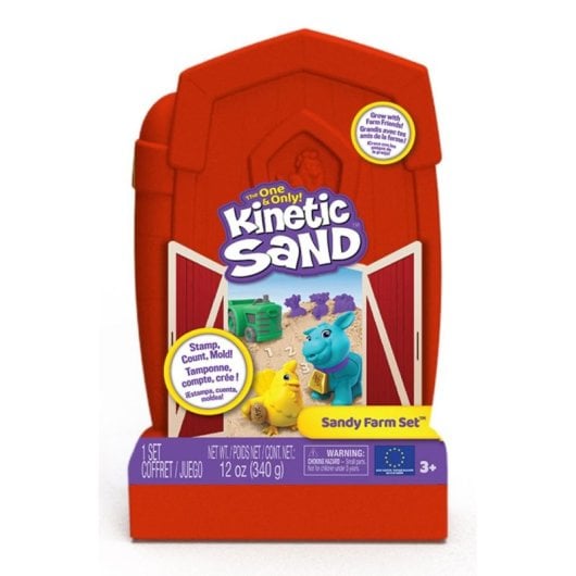 Juego de arena Kinetic Sand Spin Master Sandy Farm | PcComponentes.com