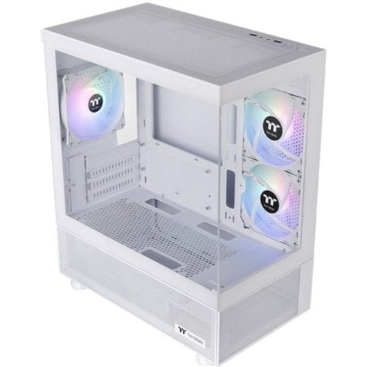 PC Case Case PC Thermaltake View 170 TG ARGB Snow Micro Tower Bianca ...