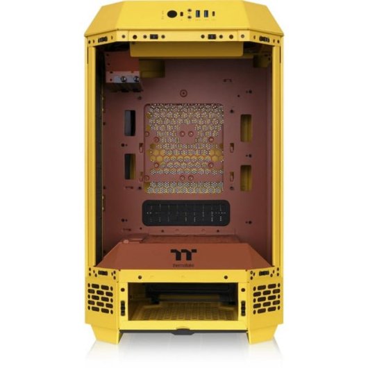 PC Case Case PC Thermaltake The Tower 250 Mini Tower Giallo Mini-ITX ...