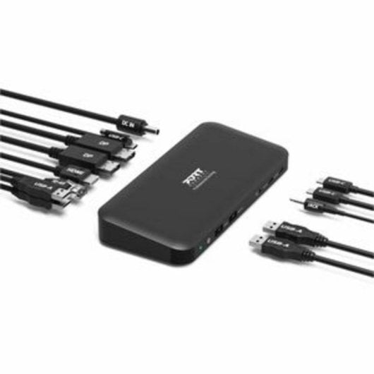 Arbeitsstation USB-C Port Designs PORT Connect 12 Ports 100W 3 ...