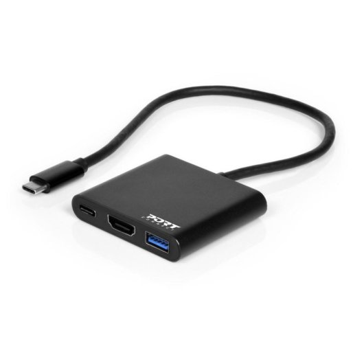 Laptop-Standort Port Designs PORT Connect 900140 USB-C 4K Ultra HD 60W ...