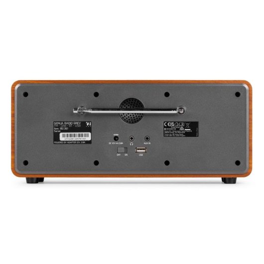 Radio Audizio Genua-DG 50W RMS DAB+ FM Bluetooth Pantalla TFT 2,8 ...