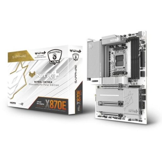 Scheda madre SAPPHIRE NITRO+ X870EA WIFI7 AMD X870E DDR5 ATX AM5 WiFi 7 ...