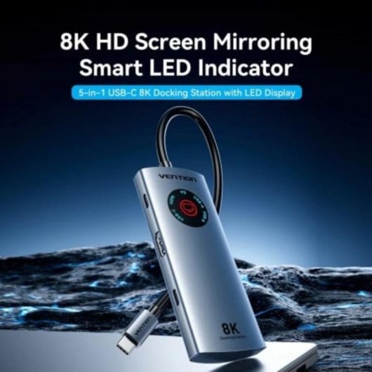 Docking USB-C Vention TQXHB 8K 5 en 1 HDMI Power Delivery ...